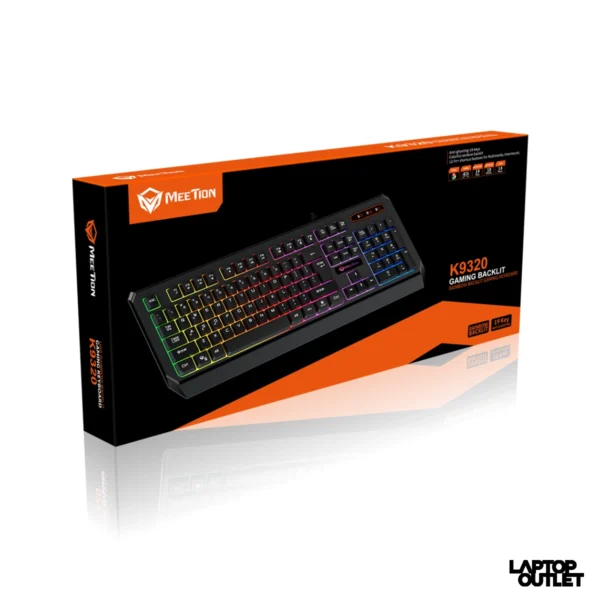 Meetion K9320 RGB Backlit Gaming Keyboard – Laptop Outlet
